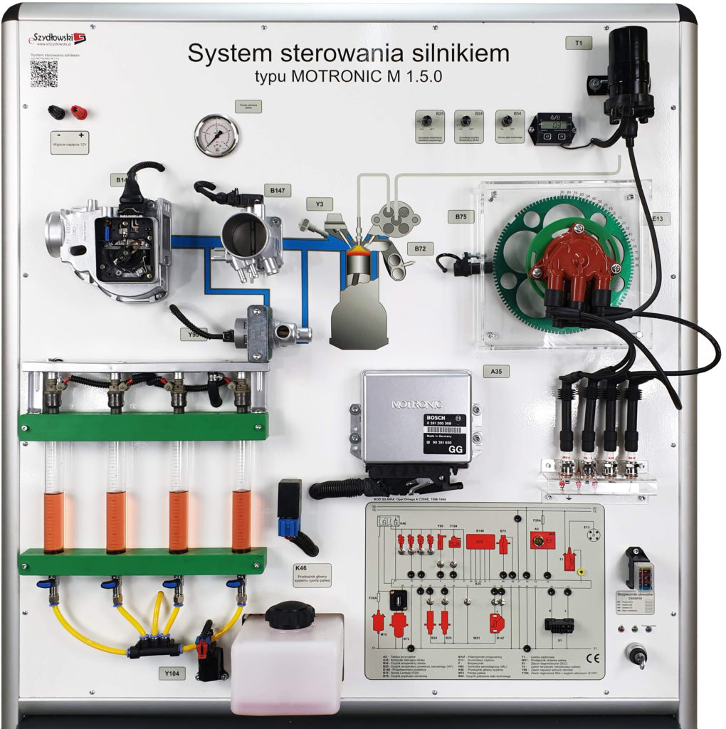 eSzydłowski, System sterowania silnikiem Motronic M.1.5.0